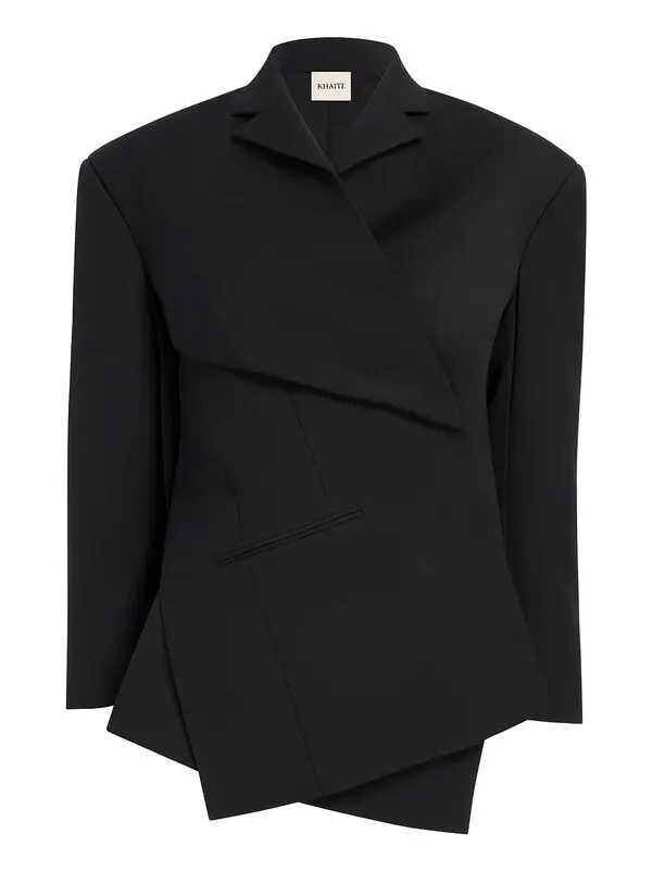 Khaite Palto Jacket - Black