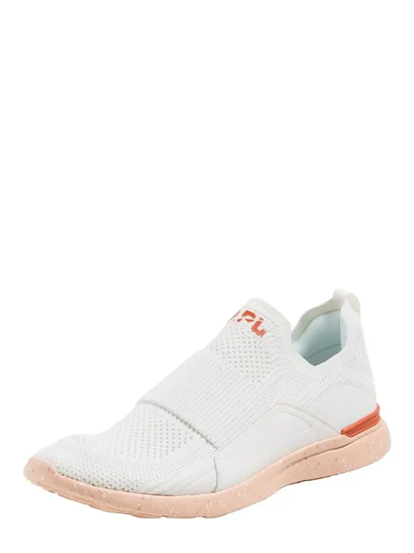 Apl Techloom Bliss Sneakers - Ivory/faded Peach/blood Orange
