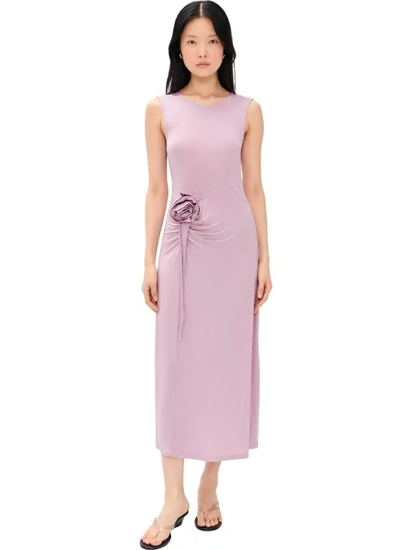 Baum Und Pferdgarten Jitske Rose Maxi Dress - Mauve Shadows