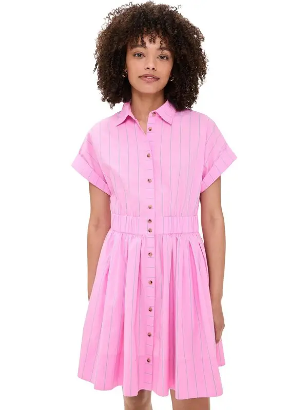 Hunter Bell Howard Mini Dress - Watermelon Stripe
