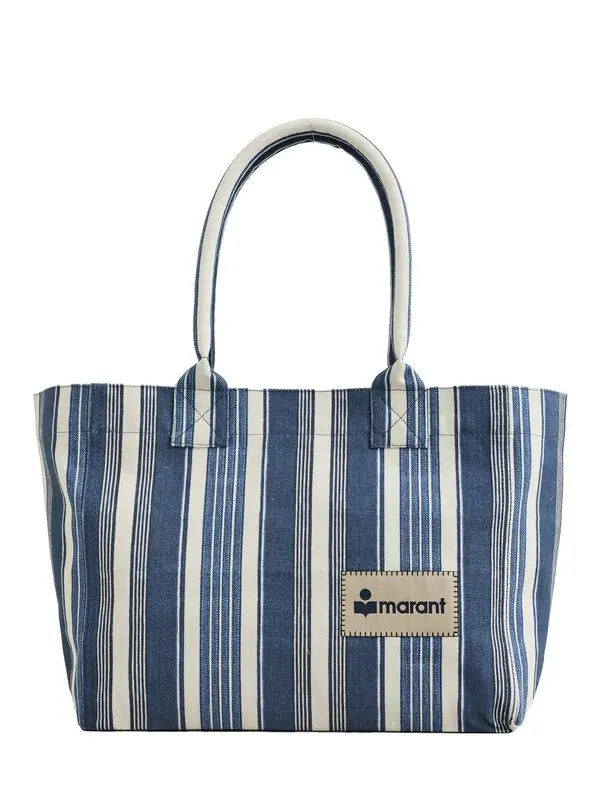 Isabel Marant Yenky Zipped Tote - Blue