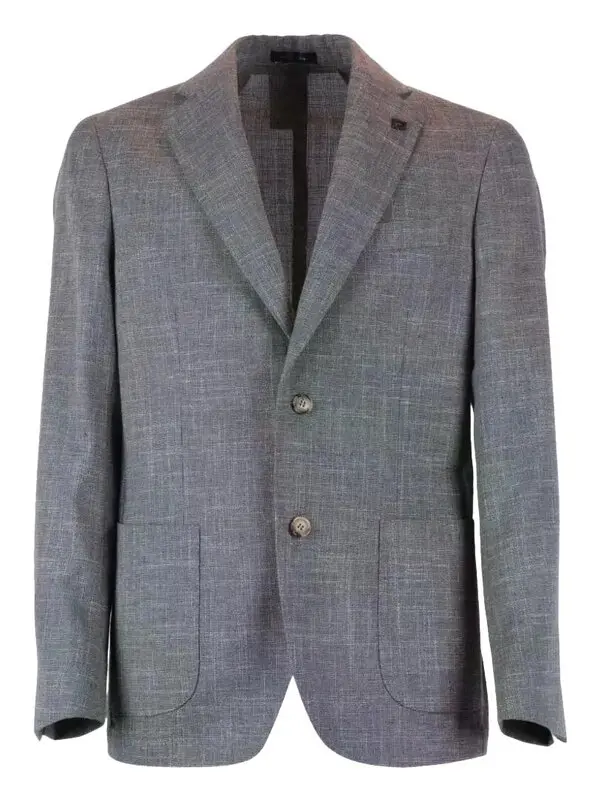 BRERA Single-breasted Blazer - Grey