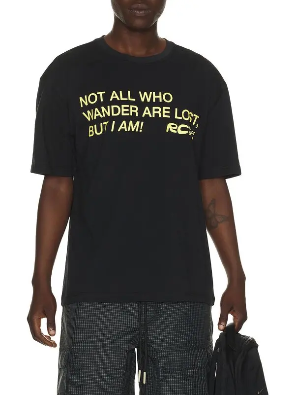 RC OUTDOOR SUPPLY Lost T-shirt - Black