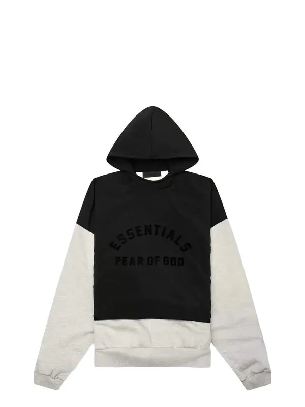 Fear Of God Hooded Colour Block Sweater - Black
