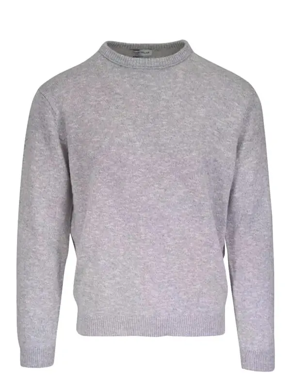 Peter Millar Crew-neck Long-sleeve Sweater - Grey
