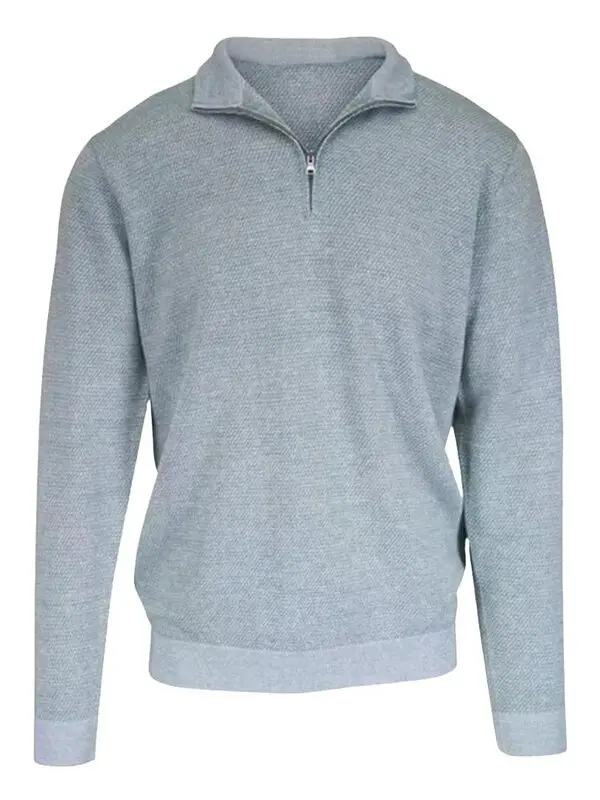 Peter Millar Quarter-zip Sweater - Blue