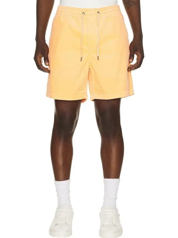 Polo Ralph Lauren 8 Wale Corduroy Prepster Short 6 - Key West Orange