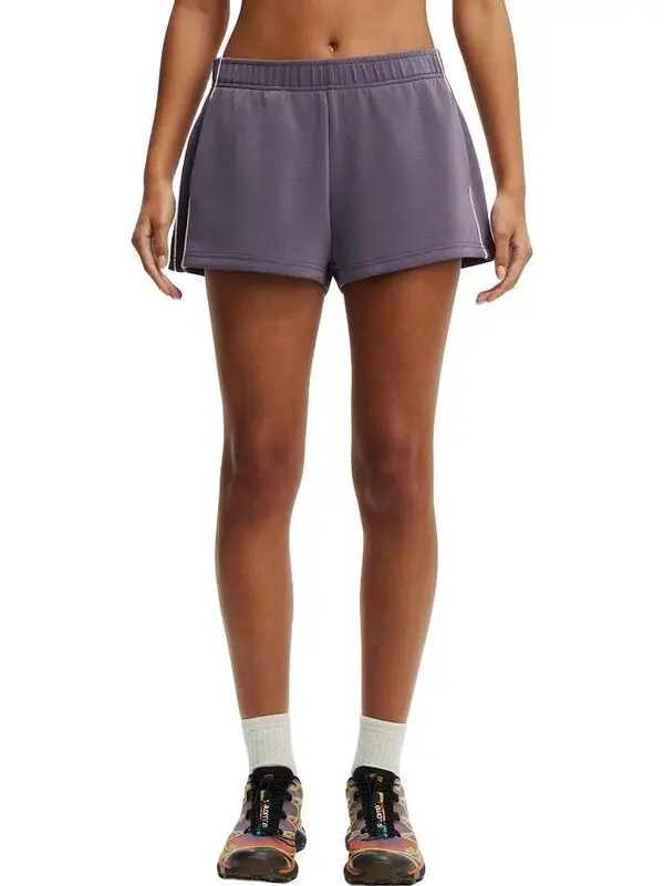 Cotton:on Active Soft Track Short - Violet Grey