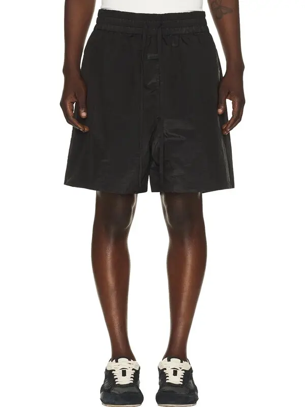 Fear Of God Padded Sport Short - Off Black