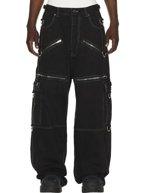Balenciaga D-ring Cargo Pants - Lightweight Black