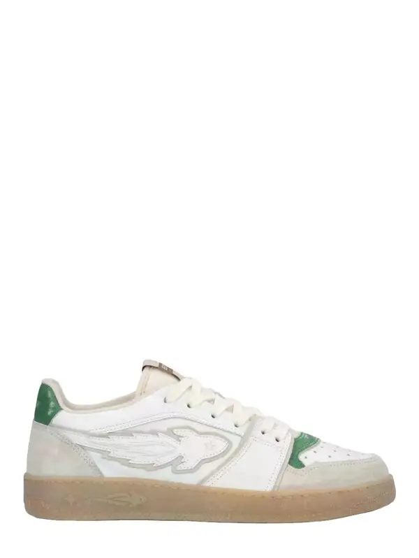 ENTERPRISE JAPAN Appliqué Sneakers - White