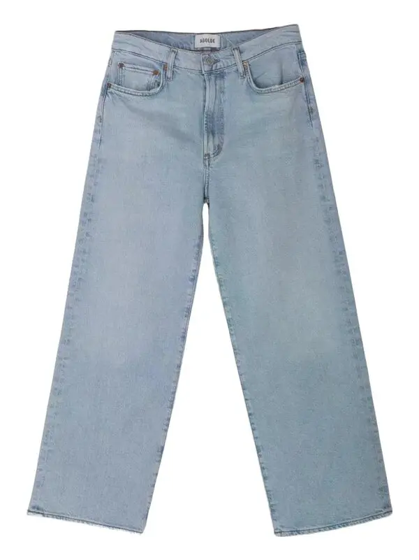 AGOLDE Harper Cropped Jeans - Blue