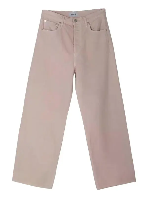 AGOLDE Ren Wide-leg Jeans - Pink