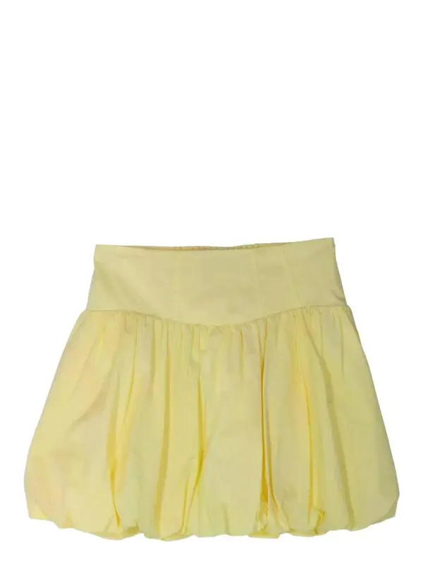Simkhai Pipa Bubble Mini Skirt - Yellow