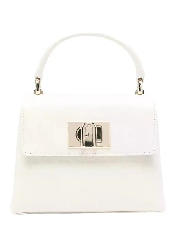 Furla Logo-plaque Tote Bag - White