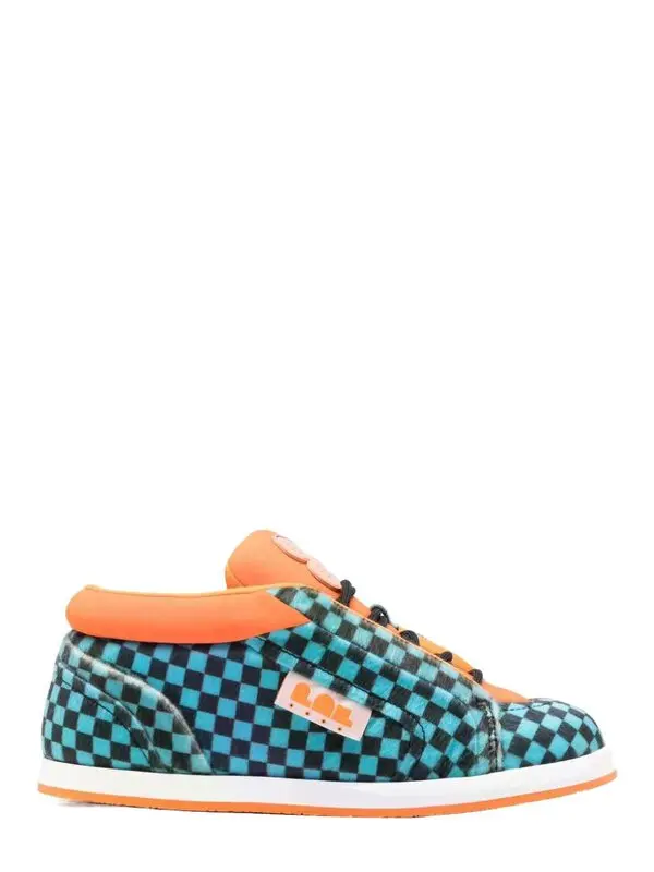 PDF Sk8 Chequered Sneakers - Blue
