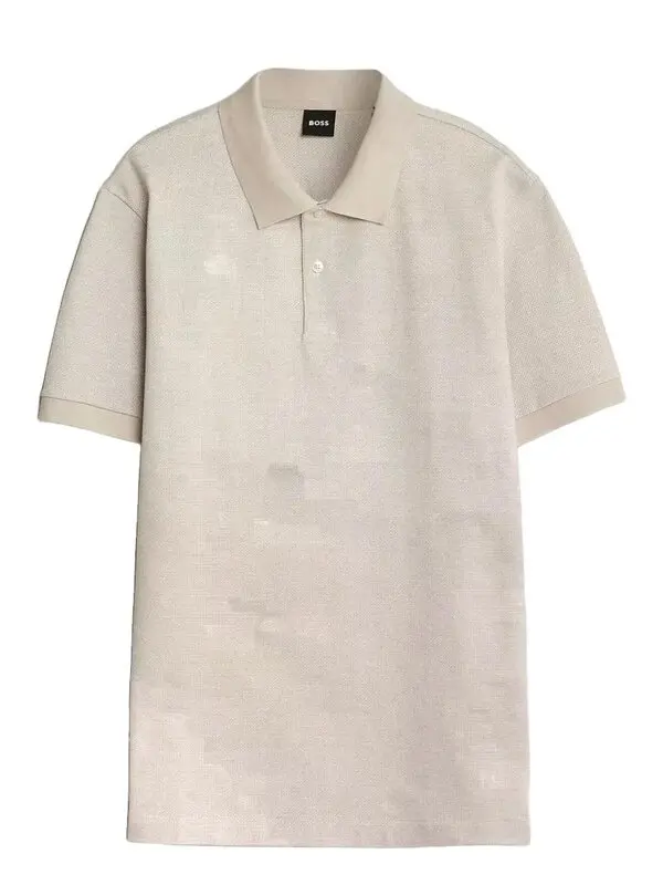 BOSS Short-sleeve Polo Shirt - Neutrals