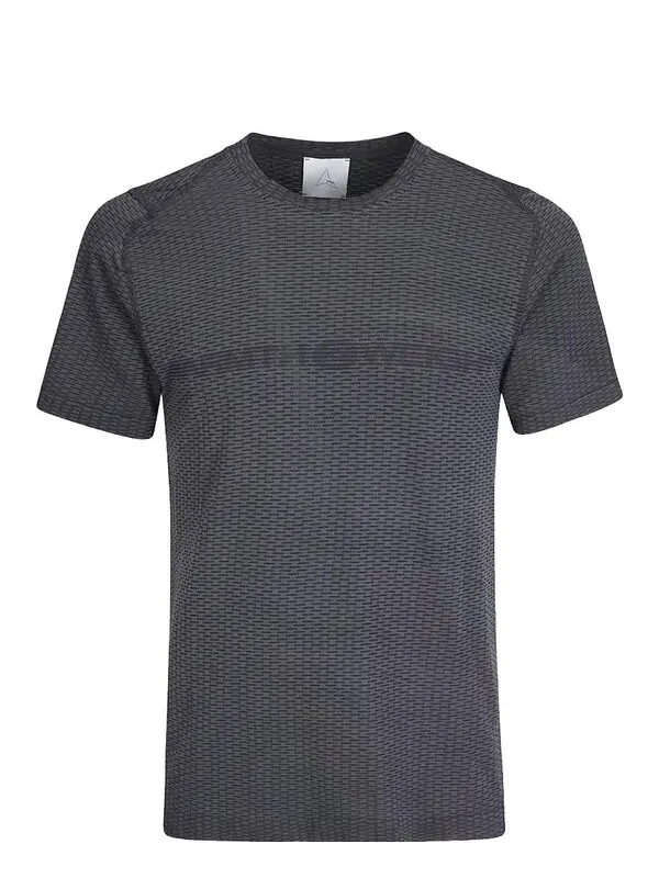 ROA Hivee Dryarn® Textured T-shirt - Black