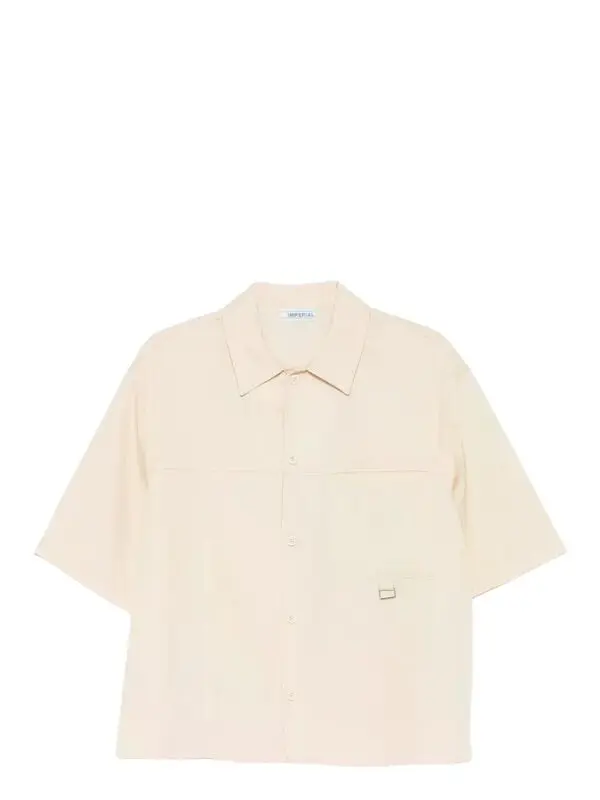Imperial Patch-pocket Short-sleeve Shirt - Neutrals