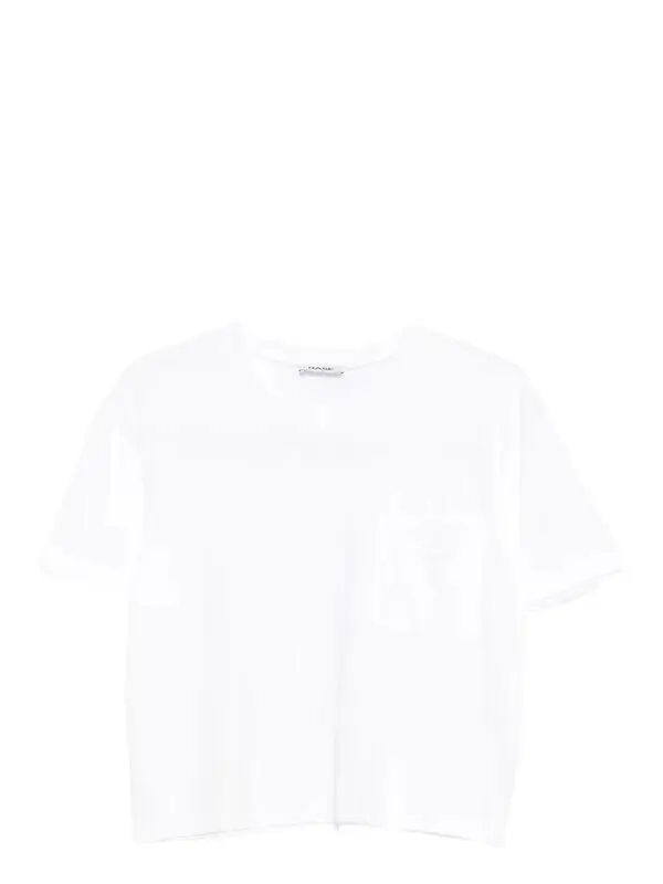 BASE T-shirt With Chest Pocket - White
