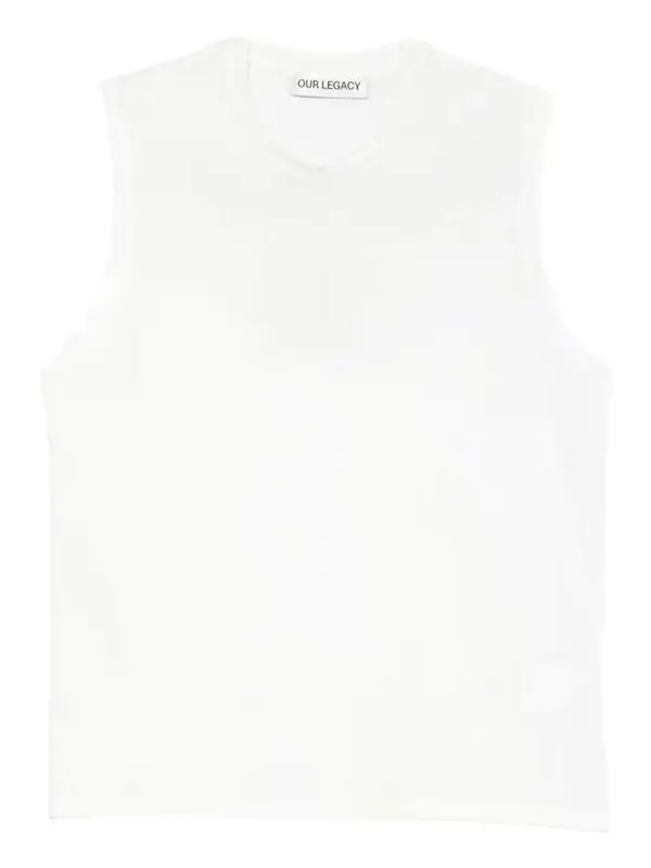 Our Legacy Breathe Tank Top - White