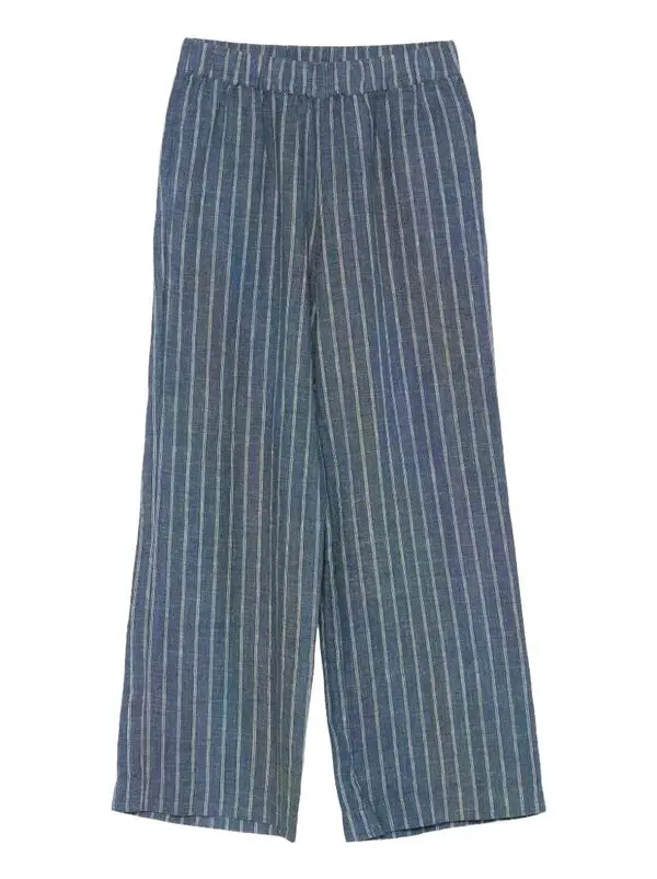 JCSOPHIE Striped Trousers - Blue