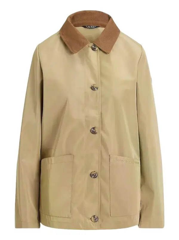 Ralph Lauren Buttoned Barn Coat - Neutrals