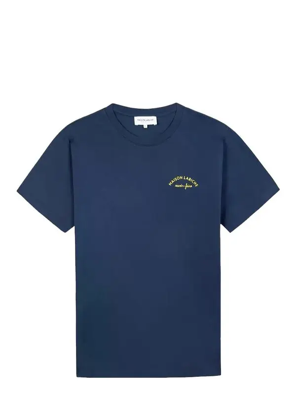 Maison Labiche Embroidered T-shirt - Blue