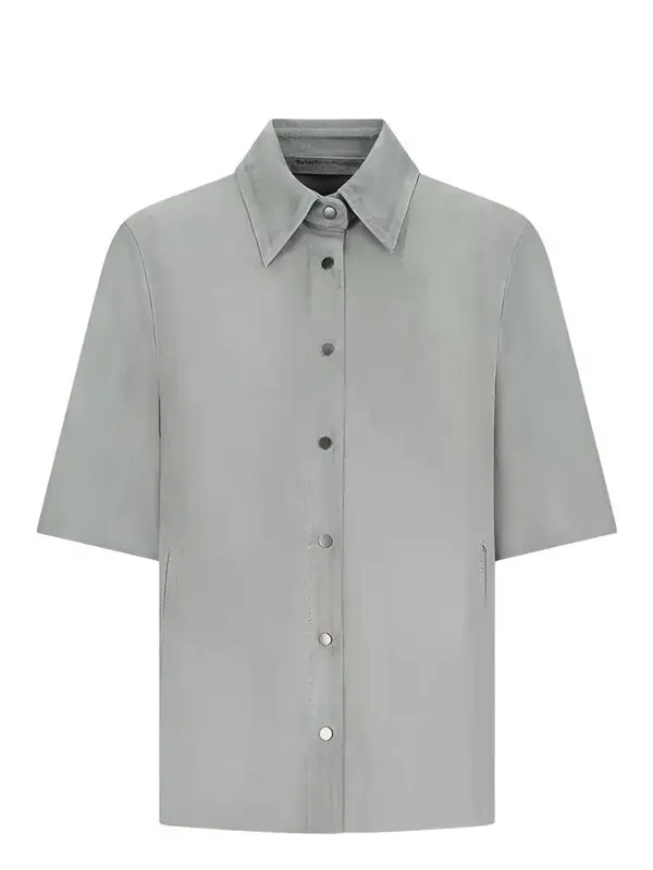SALVATORE SANTORO Short-sleeve Shirt - Grey