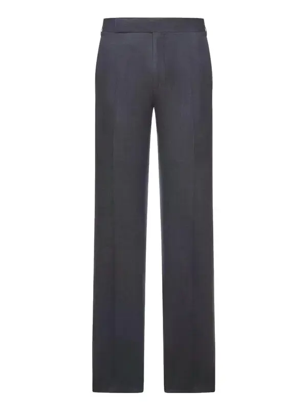 LARDINI Straight-leg Trousers - Grey