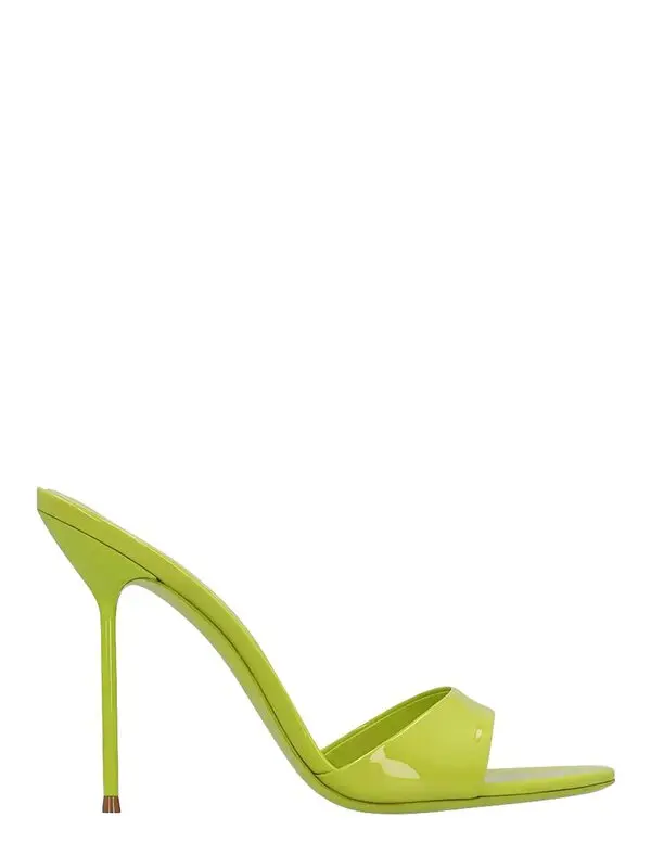 Paris Texas Lidia Heeled Sandals - Green