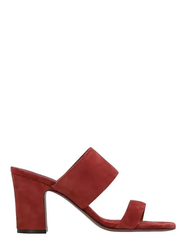 Paris Texas Ava Strap Sandals - Red