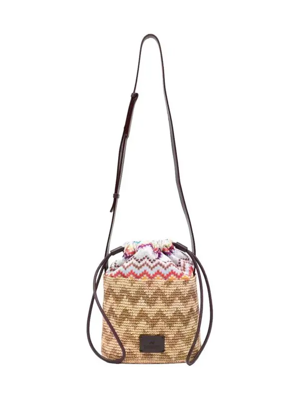 Missoni Zig-zag Bucket Bag - Neutrals