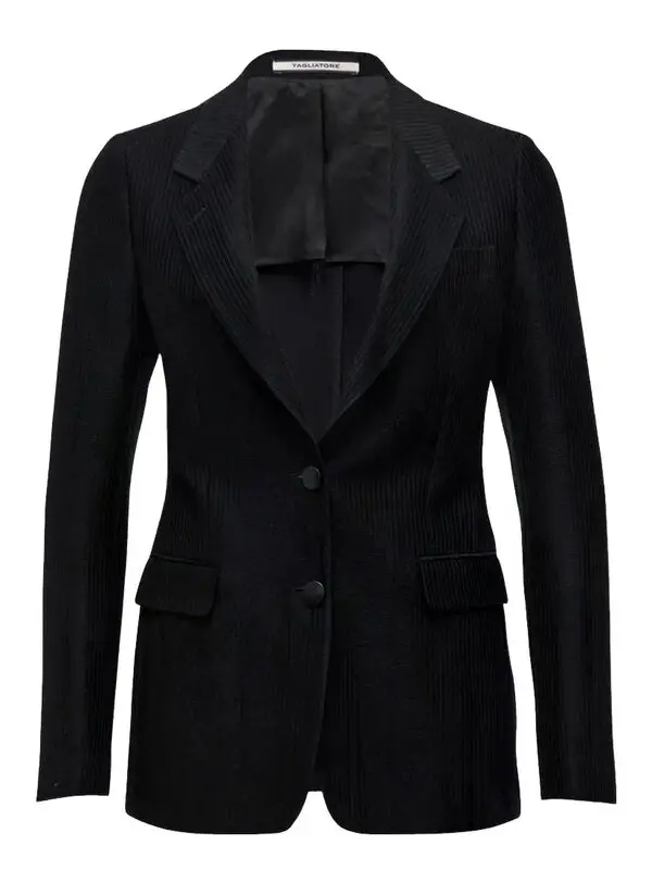 Tagliatore Single-breasted Blazer - Black