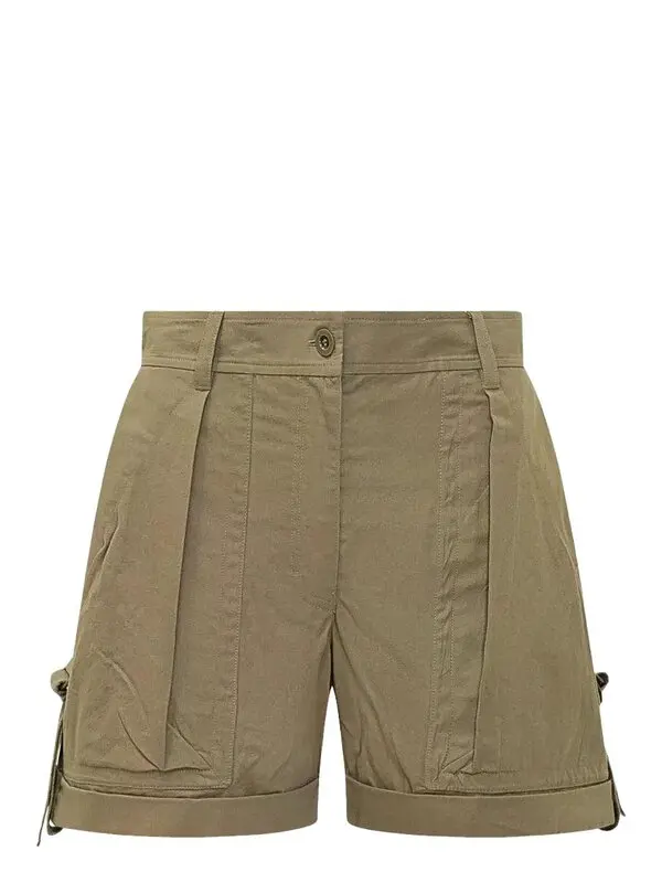 Isabel Marant Drawstring Cuffed Shorts - Green