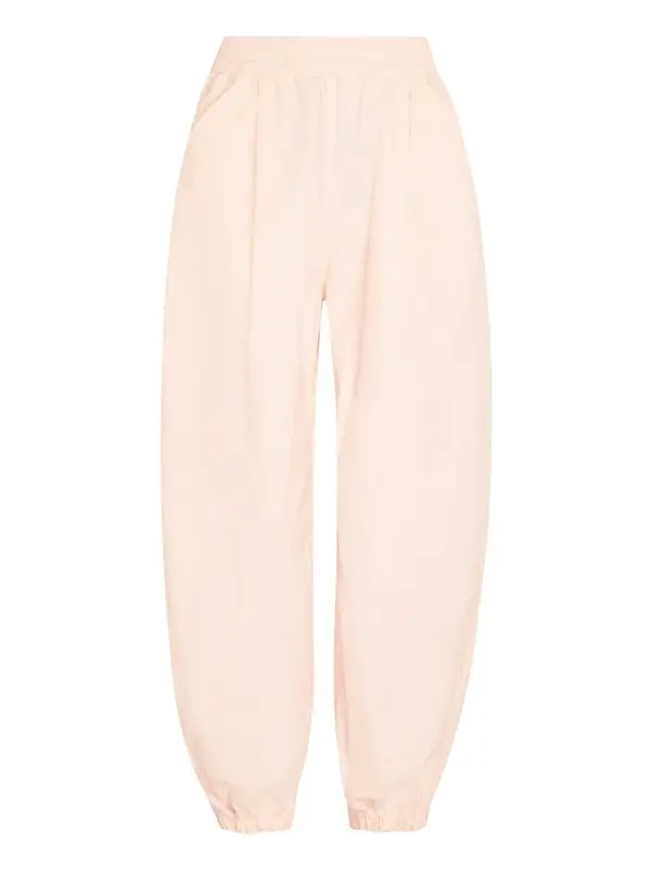 RÙADH Balloon-leg Cotton Trousers - Light Pink