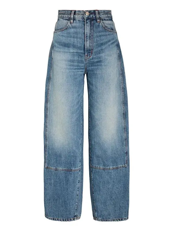 RÙADH The Rhone Wide-leg Jeans - Blue