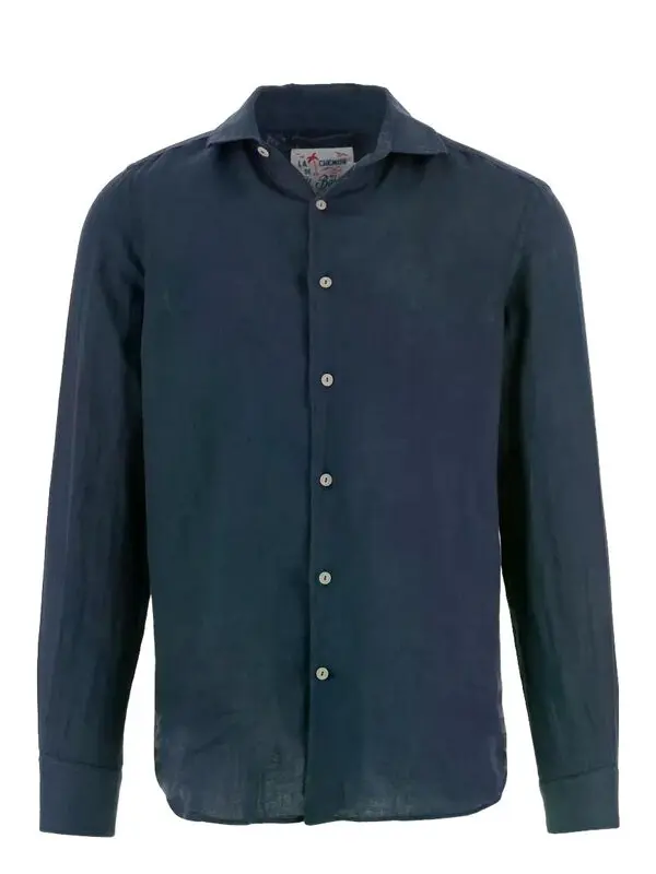 MC2 SAINT BARTH Pamplona Buttoned Shirt - Blue