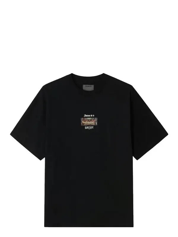 MUSIUM DIV. Printed T-shirt - Black