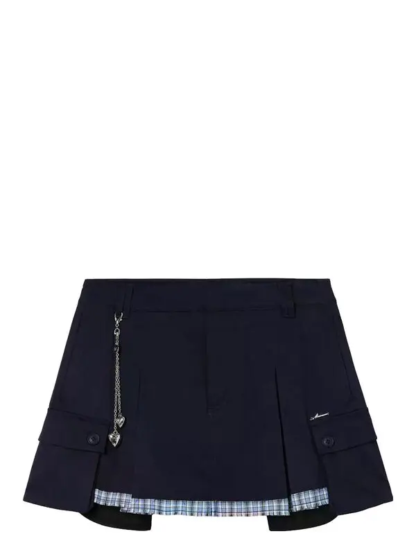 MUSIUM DIV. Pleated Cargo Shorts - Blue