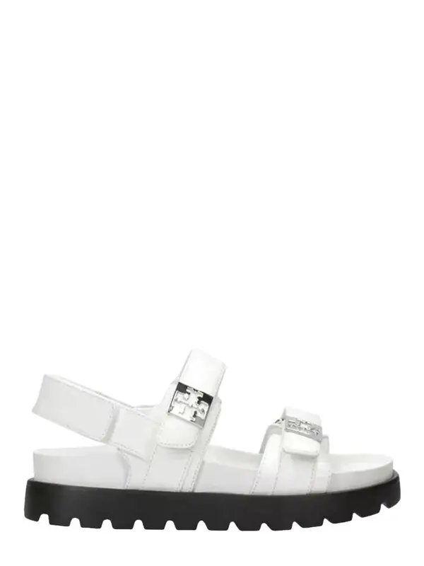Tory Burch Logo-detail Sandals - White