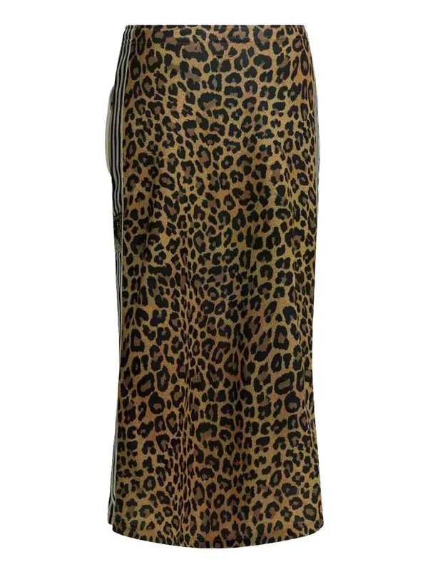 Kapital Leopard-print Midi Skirt - Neutrals