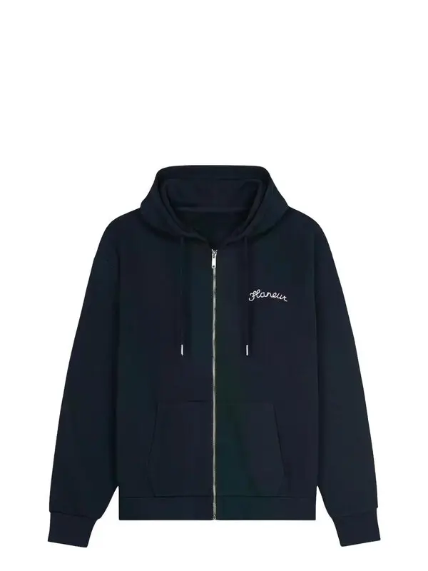 FLANEUR Signature Hoodie - Blue