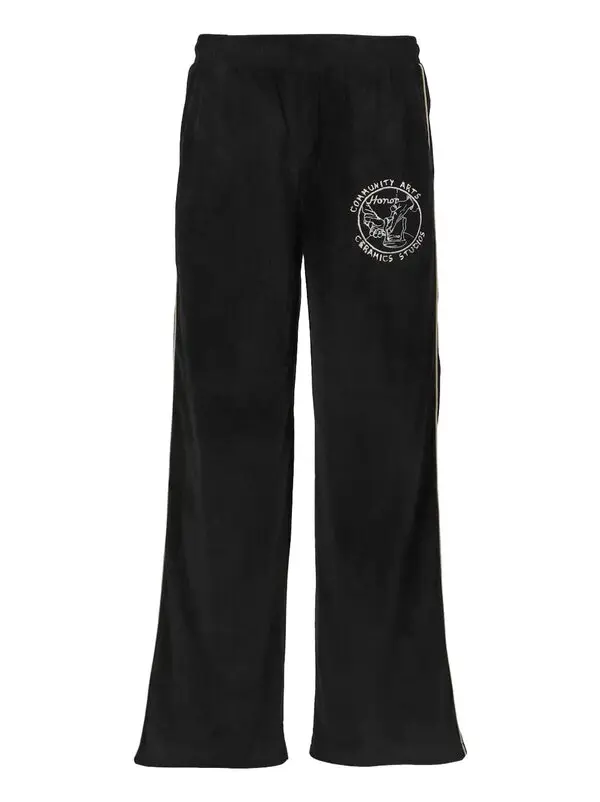 HONOR THE GIFT Elasticated-waist Trousers - Black