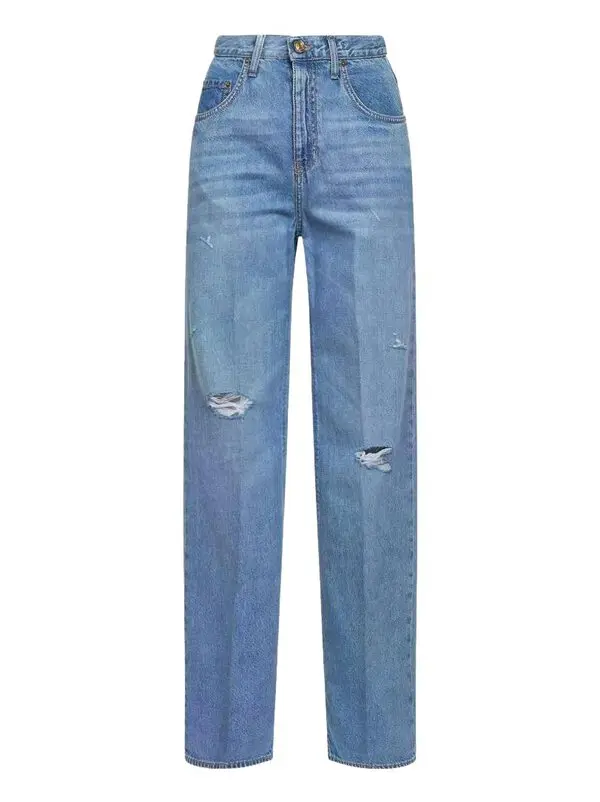 BRIGLIA 1949 Belt-loops Jeans - Blue