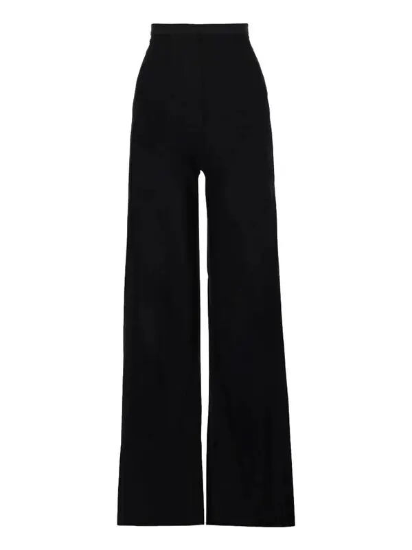 Rick Owens High-waisted Trousers - Black