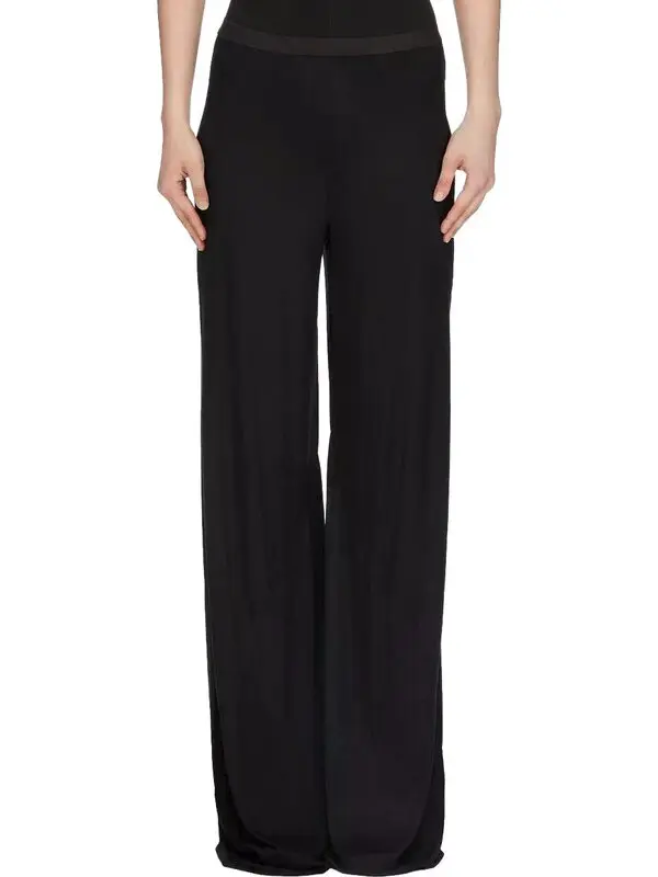 Rick Owens High-waisted Trousers - Black