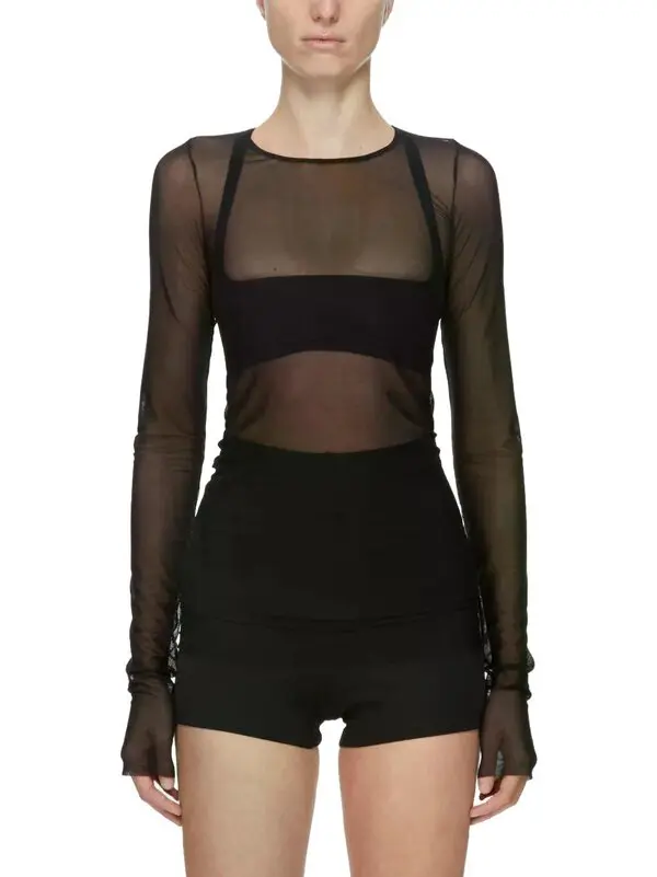 Rick Owens Long-sleeves T-shirt - Carbon