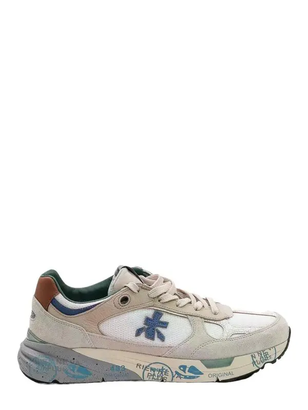 Premiata Mase 25 Panelled Sneakers - Neutrals