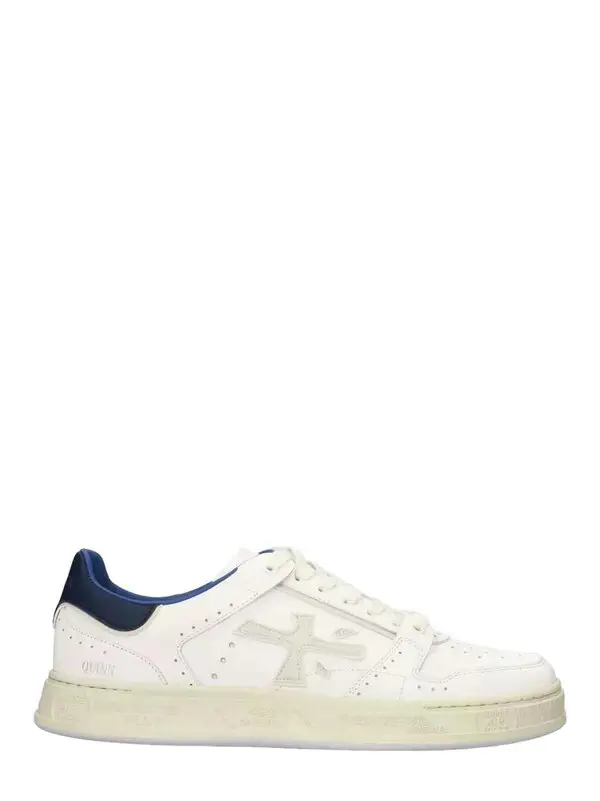 Premiata Quinn Logo-appliqué Sneakers - White